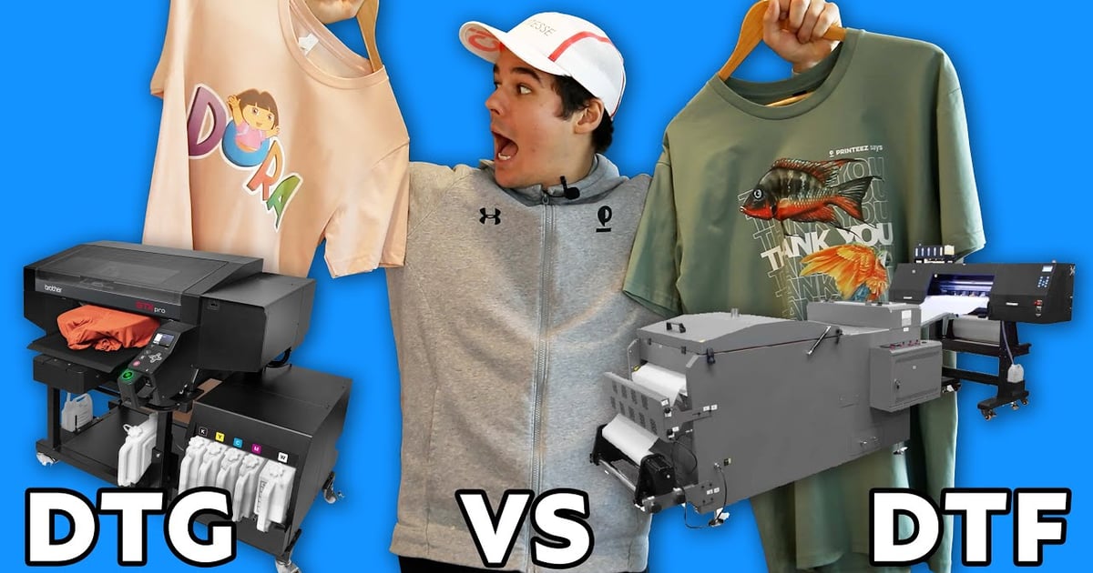 Impression DTF Vs impression DTG : laquelle choisir ? | MAGIK DTF