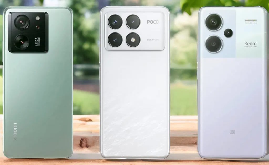 Comparativa de Características: Xiaomi 13T Pro vs Poco F6 Pro vs Redmi Note 13 Pro+ | eficientechs