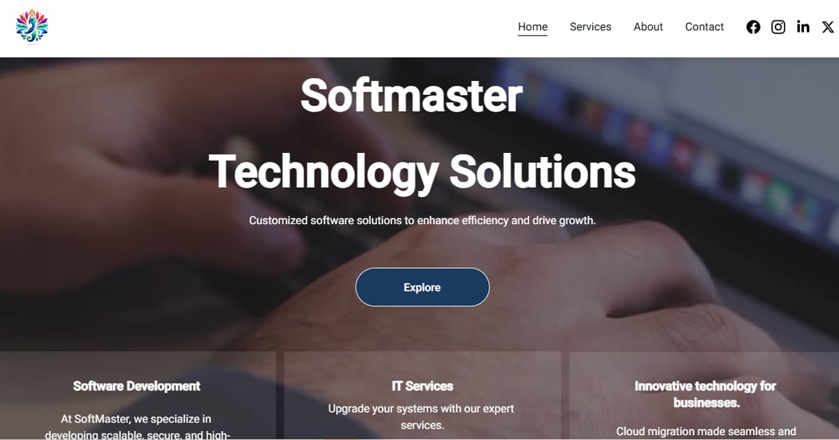 Softmaster Technology Solutions - Custom Software Development Services ...