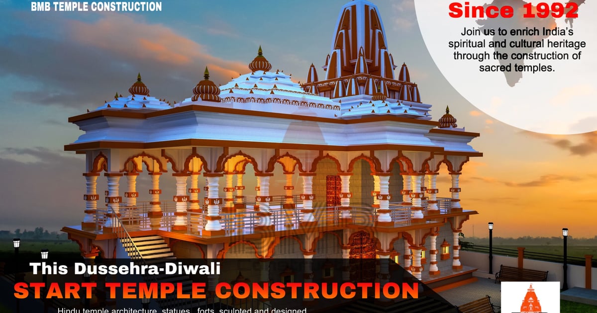 Temple Construction - India | BMB TEMPLE CONSTRUCTION