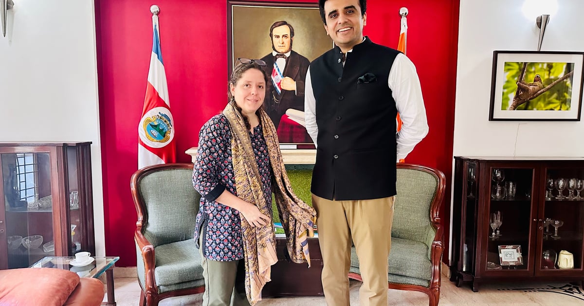 Meeting with H.E. Ms. Sofía Salas Monge, Chargé d'Affaires of the ...