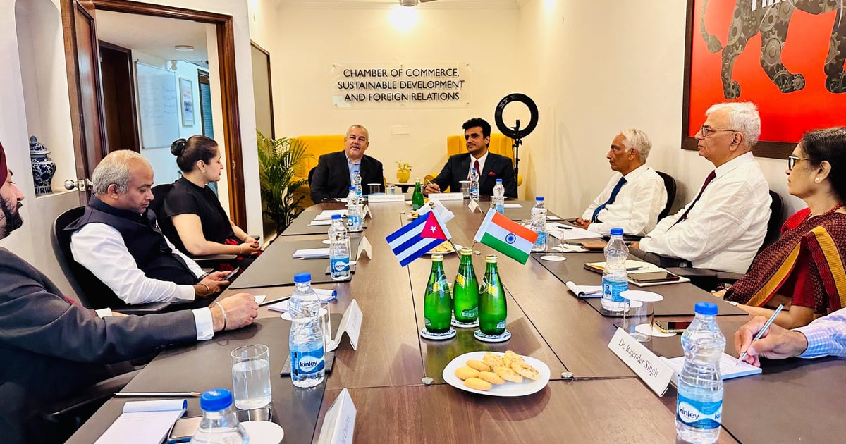 H.E. Alejandro Simancas Marin, Ambassador of Cuba at the Chamber India ...