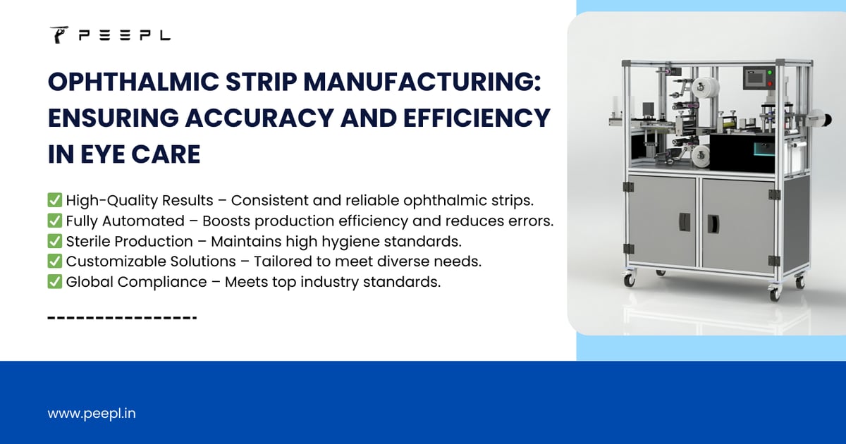 Ophthalmic Strip Manufacturing: Ensuring Accuracy and Efficiency in Eye ...