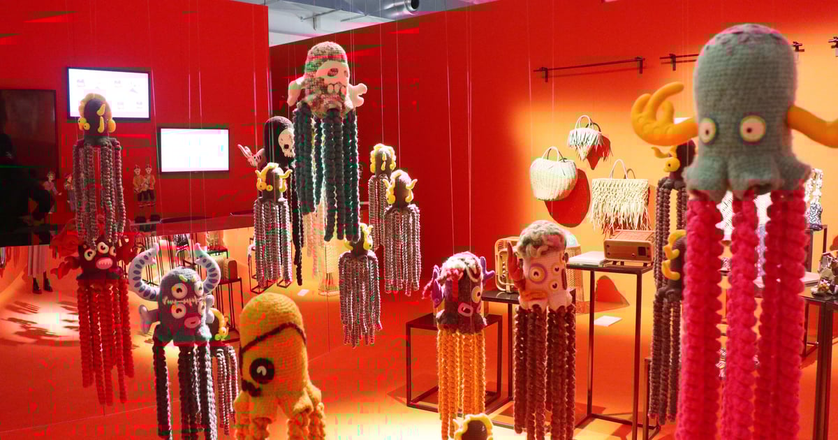 The Mogus: Hand-Knitted Octopus Character | The Mogus