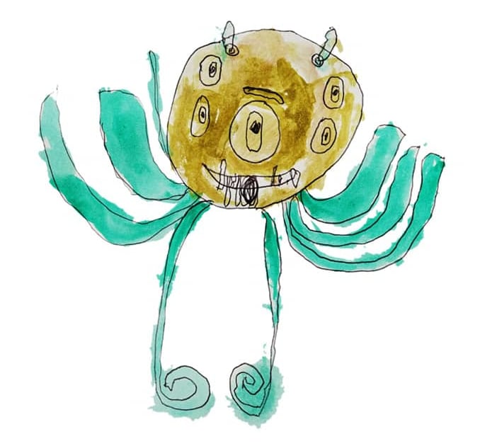 The Mogus Colony: Unique Octopus Monster Art | The Mogus