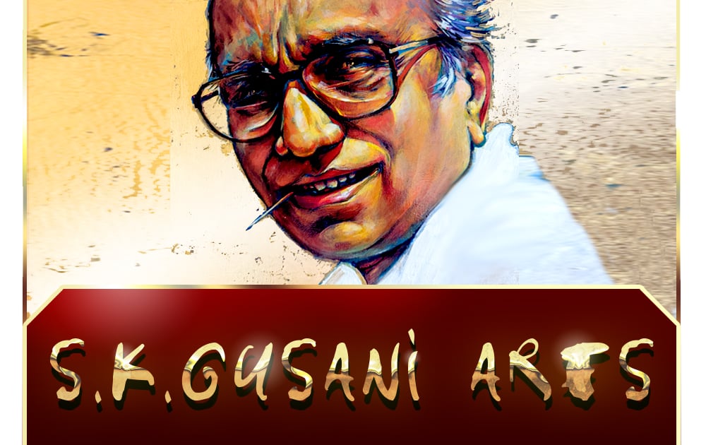 Discover Artist Smeet K. Gusani's Golden Portraits | S. K. Gusani Arts