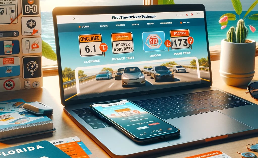 Florida First Time Driver Package With Practice | Roly Traffic School