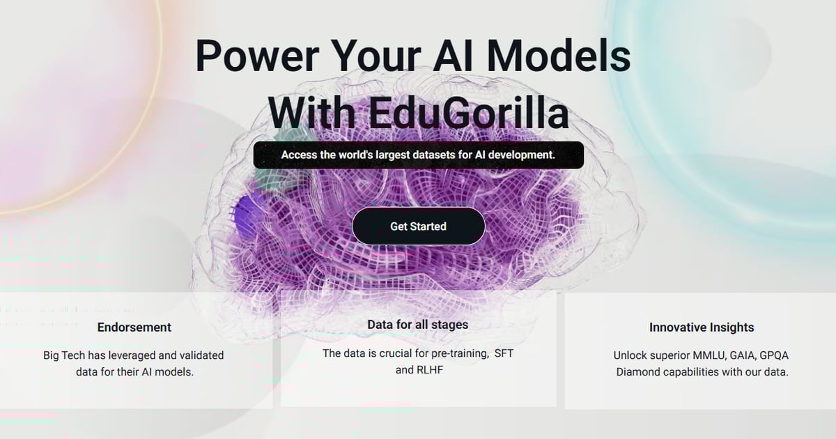 Unlock AI Excellence | EduGorilla's Cutting-Edge Datasets for Pre-Training & RLHF | EduGorilla
