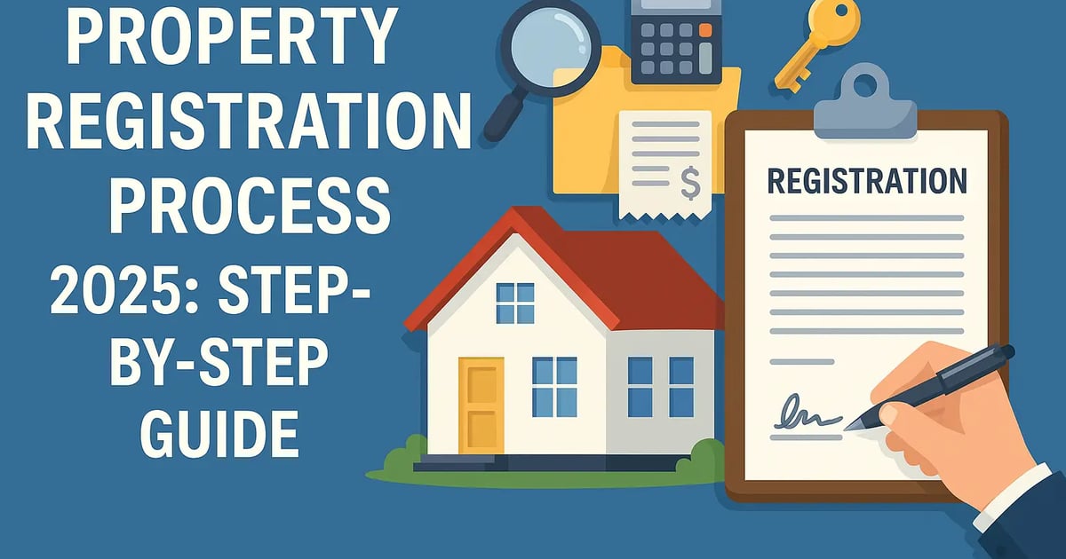 Property Registration Process 2025: Step-By-Step Guide | NCR Housing