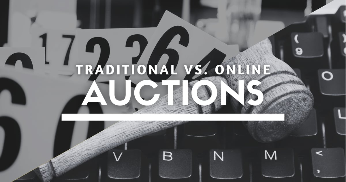 Traditional Auction vs. Online Auction | Fink Auction and Appraisal