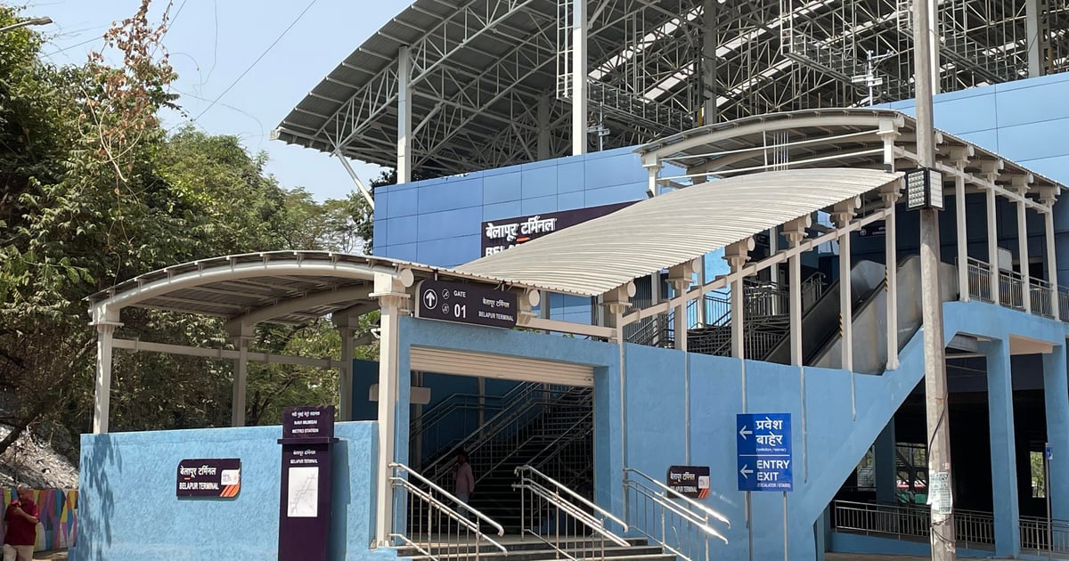 Ready since June, Navi Mumbai Metro awaits VVIP visit | Farsaa Group