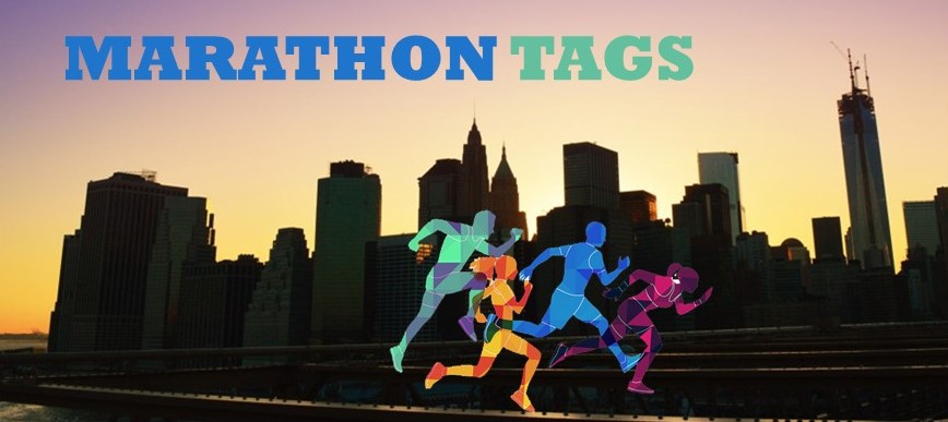 License Plate Frame for Runners. Marathon Tags | Marathon Tags