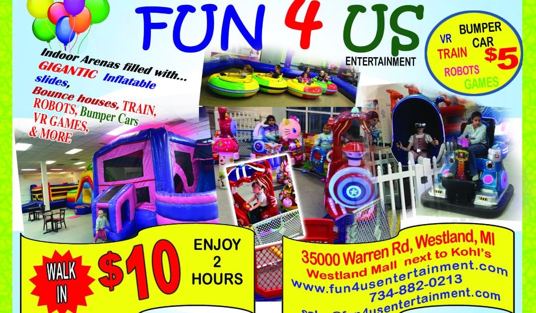 Walk-IN 4 Bounce Houses & 4 Fun Rides and more at FUN 4 US | Fun 4 US