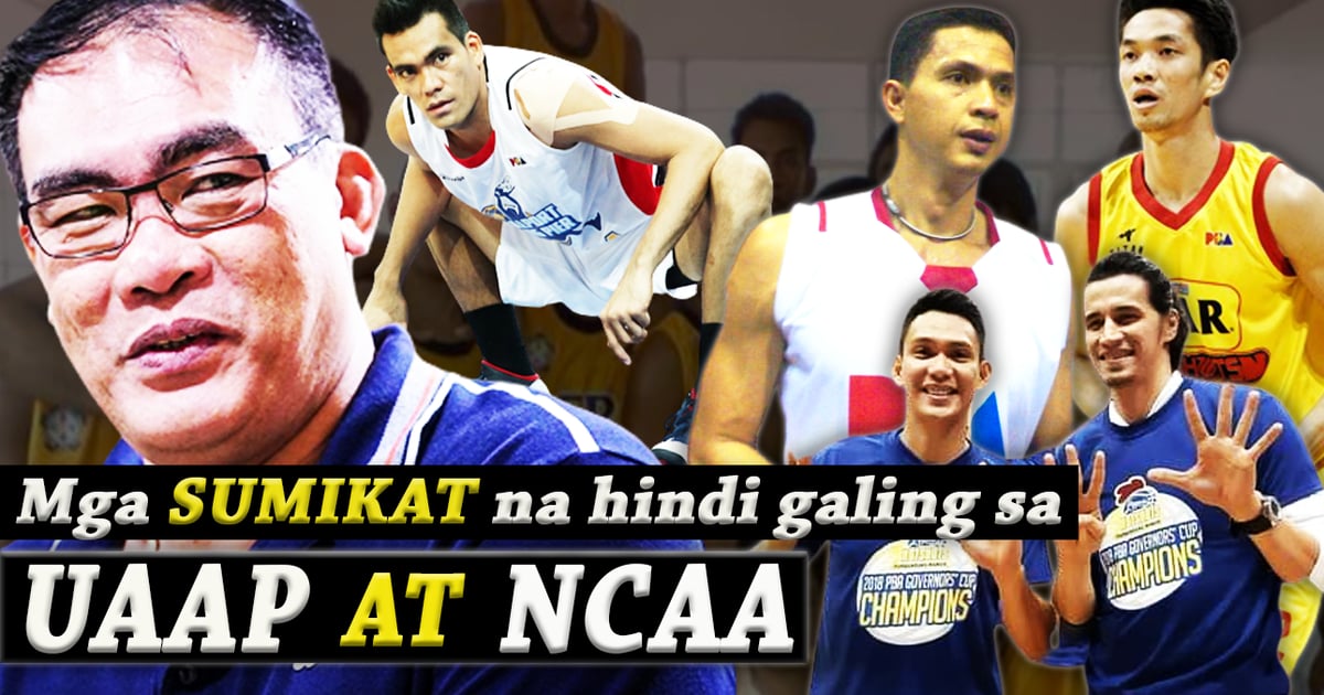 PBA Players Who Achieved Fame Without Coming from Prominent College ...