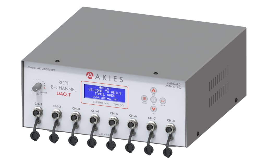 Rapid Chloride ion Permeability Testing (RCPT) | ASTM C 1202 Standard ...