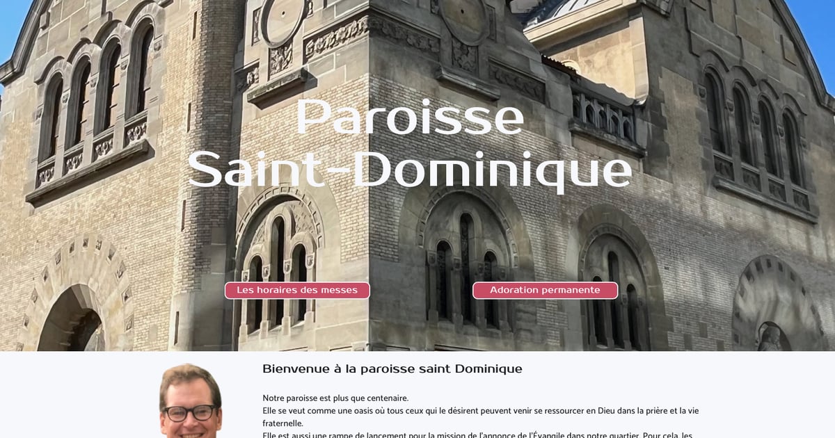 Contactez-nous | Paroisse Saint Dominique