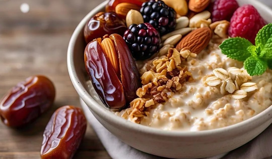 On a Date Oats - A Healthy Breakfast Meal | Fitfowl