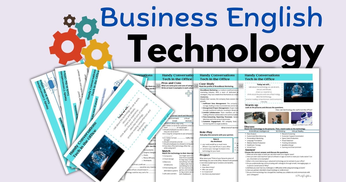 [PDF/PPT] Business English: Office Technology | Handy English - ESL ...