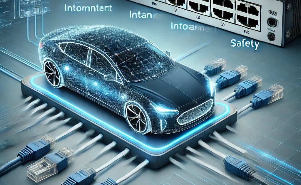 Optimizing Vehicle Network Security And Performance With Vlan Design Strategies In Automotive