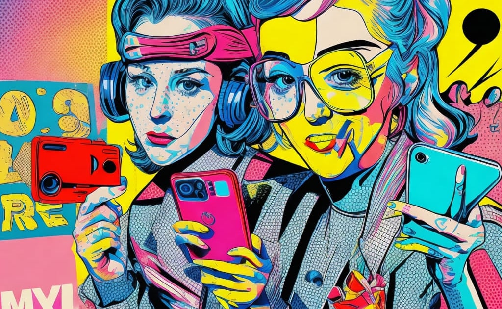 Além das Telas: A POP-ART na Era Digital das Redes Sociais | artista ...