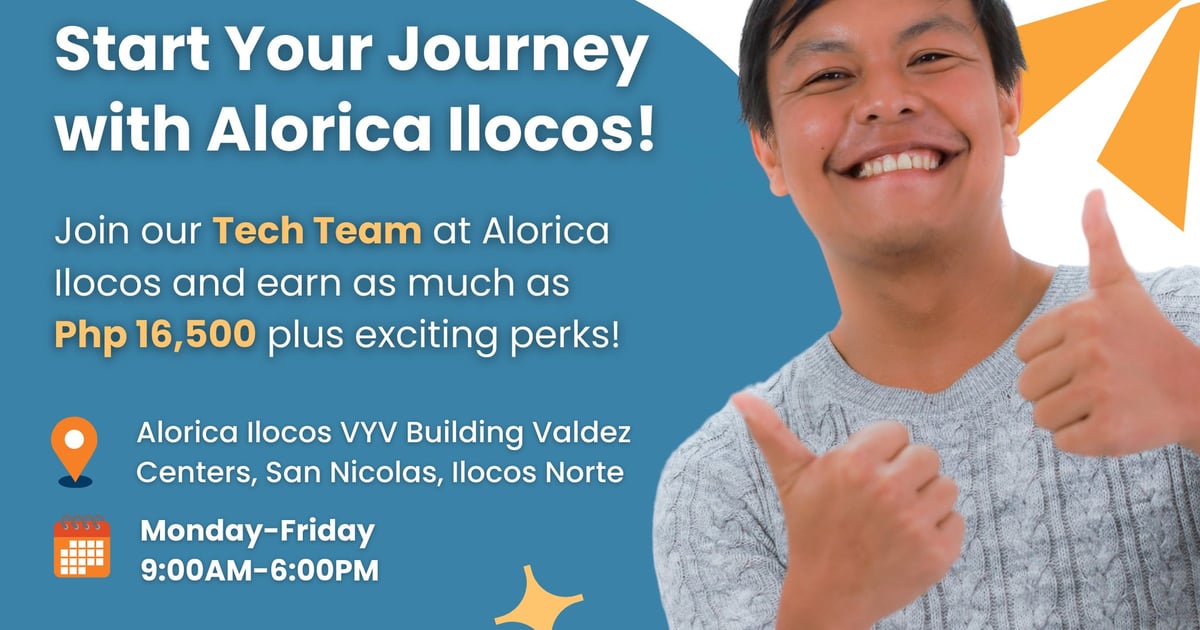 Step Into Your Next Career with Alorica Ilocos! | FastCallCenterJobsPH