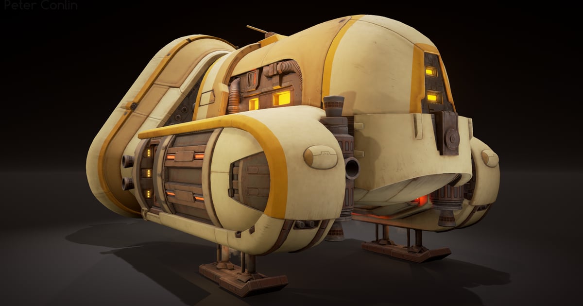 Peter Conlin - 3D Cinematic Artist Portfolio in Dark Mode | Peter Conlin