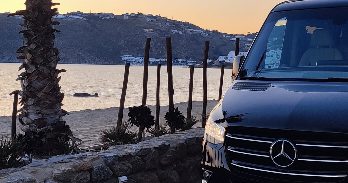 Luxury Transfer Mykonos - VIP Minibus Service | SZS MYKONOS TRANSFER