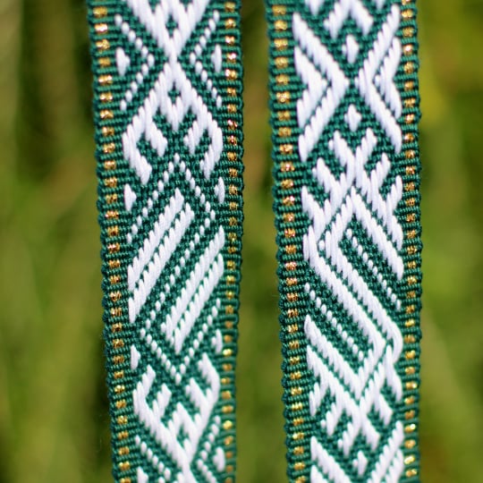 Tautinės juostos - rankomis austos rinktinės juostos | Saulytės Varlytės