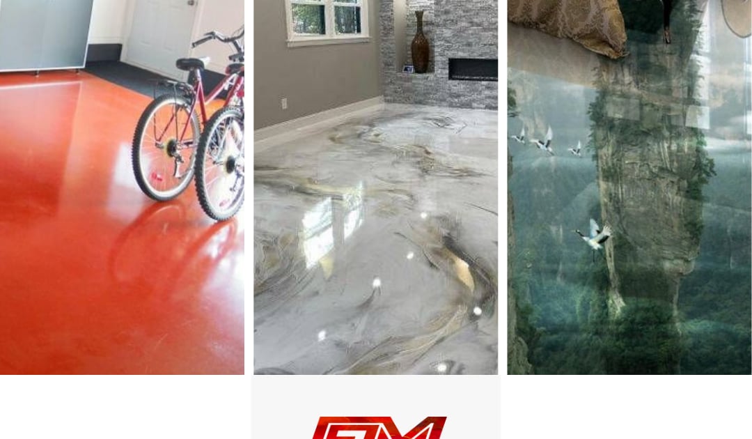 Sol en résine époxy effet 3D - Création sur mesure | Nom de l ...