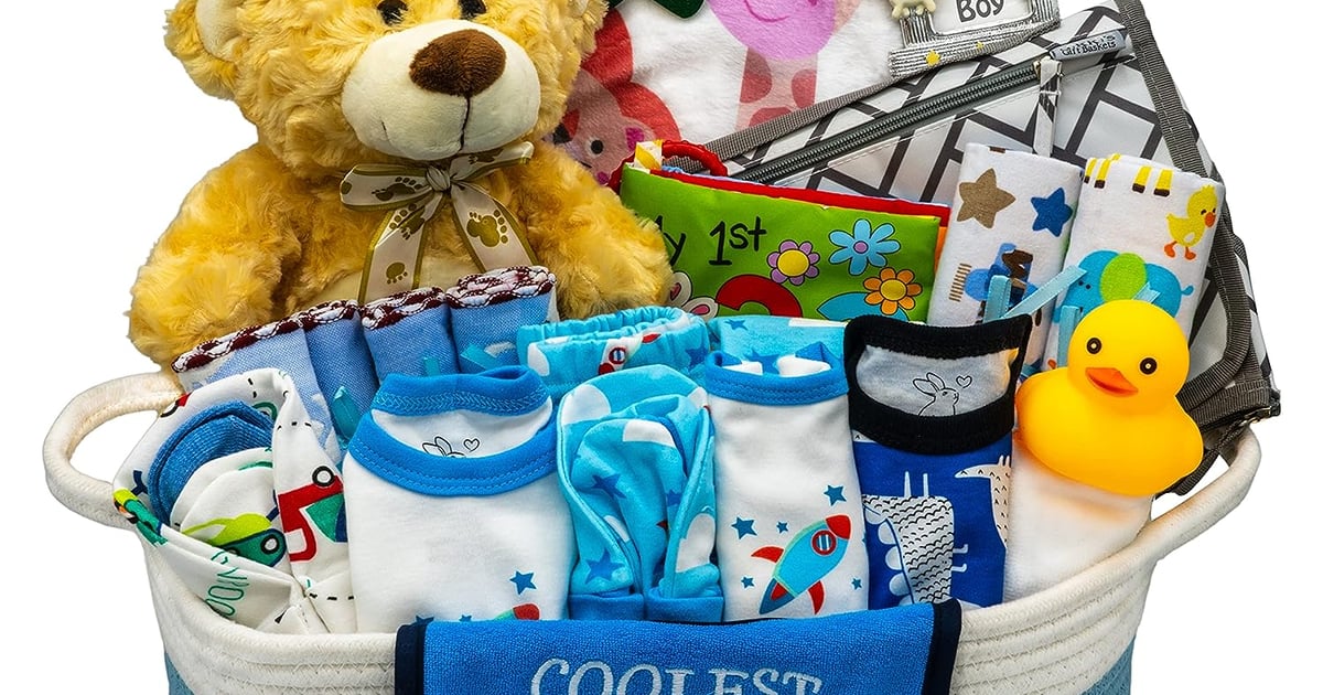 15 Adorable New Baby Gift Baskets for Every Budget | Basket And Kits