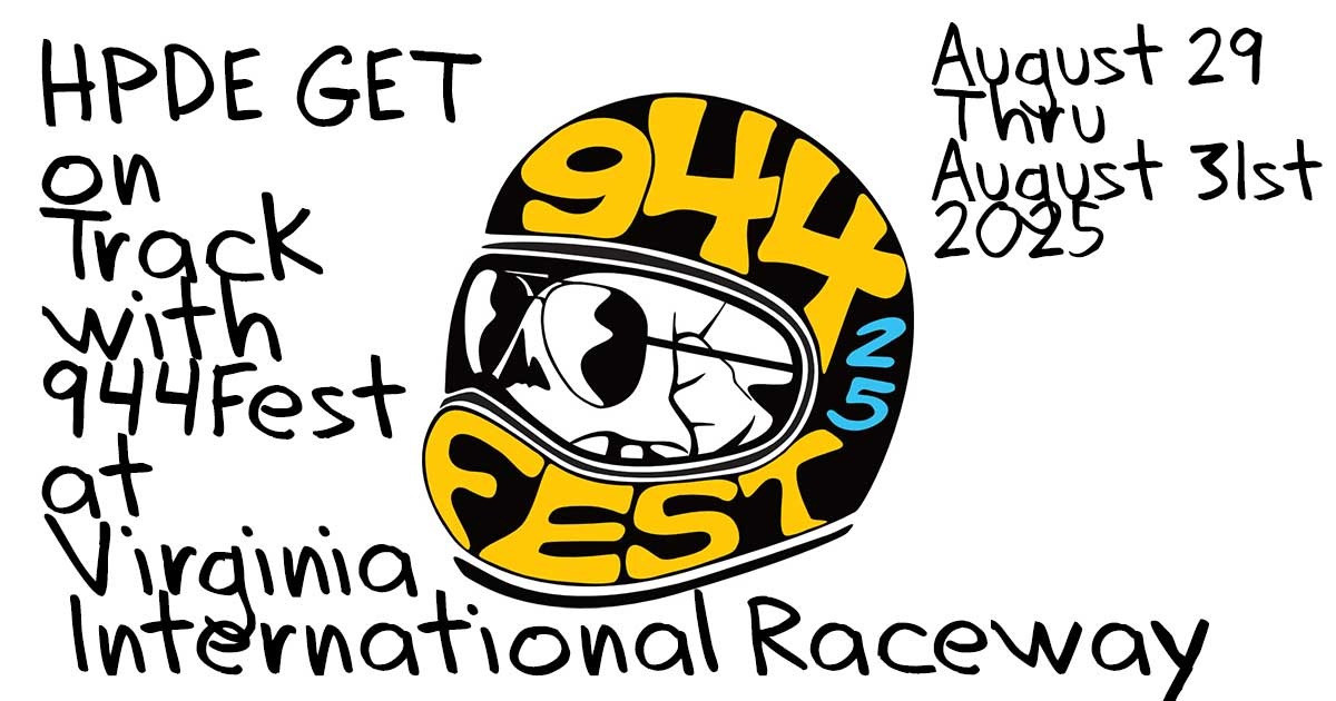 944Fest HPDE Track Day 2025