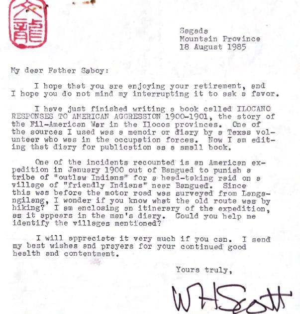 Wm Henry Scott and Fr Theodore Saboy | Jalipong