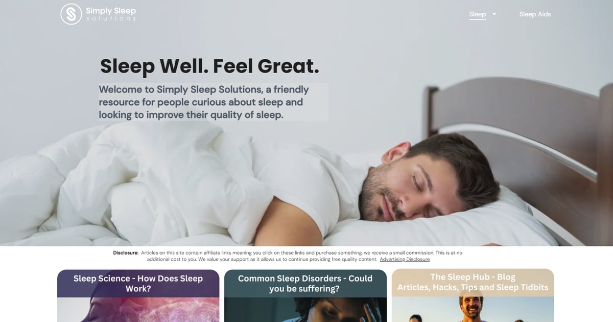 Sleep Aids | Having Trouble Sleeping