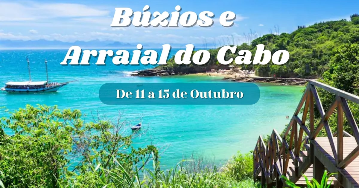 Búzios e Arraial do Cabo | Quatro Estações Viagens