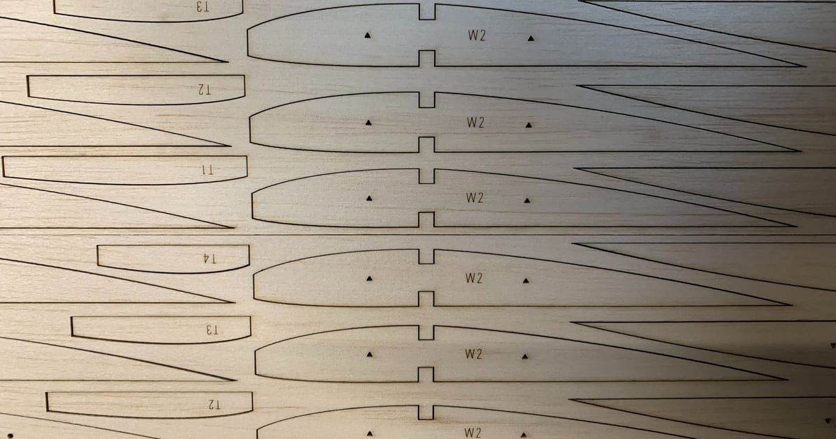Sky High RC - Precision Laser Cut Rib Sets | Sky High RC