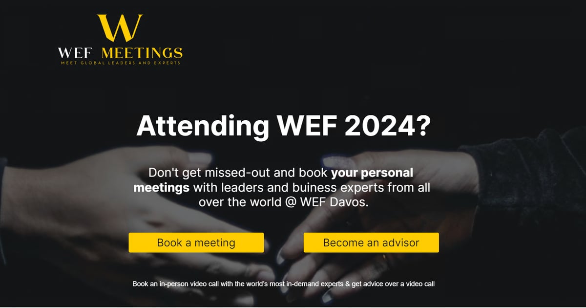 WEF Meetings - Collaborate and Innovate | WEF Meetings