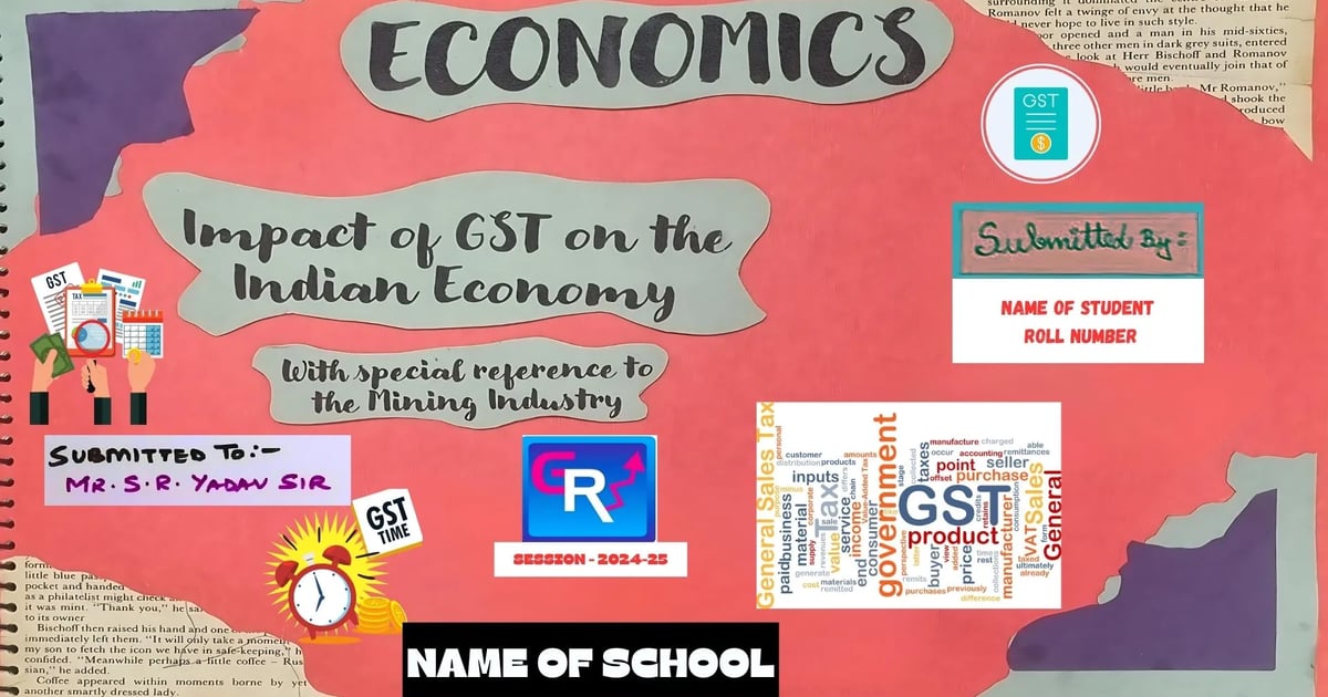 Economics Project on GST | GROWTH RATE