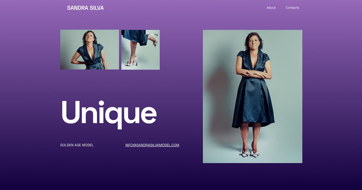 About and Journey | Sandra Silva - MODEL