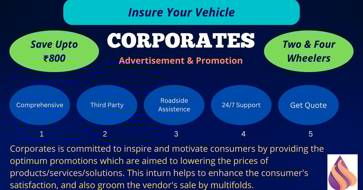 Vehicle Insurance | Corporates Advertisement & Promotion