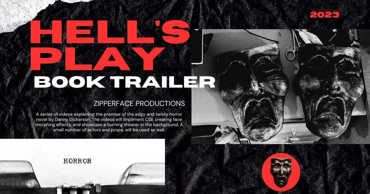 Book Trailer Script & Outline for Hell's Play