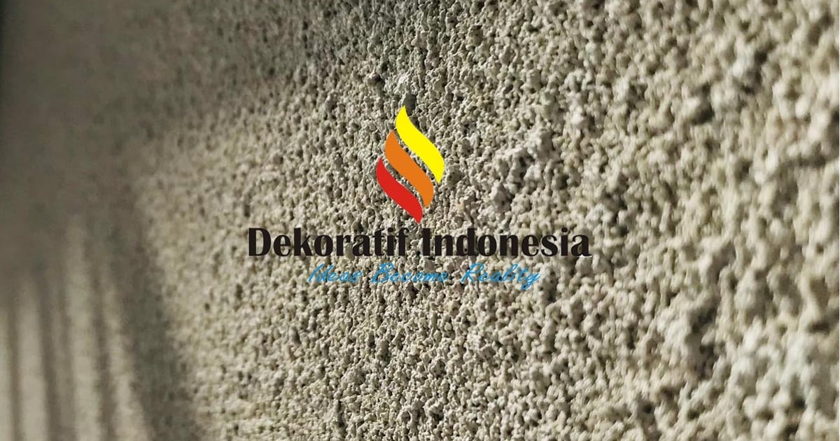 Jasa Cat Tekstur Terbaik di Indonesia | Dekoratif Indonesia