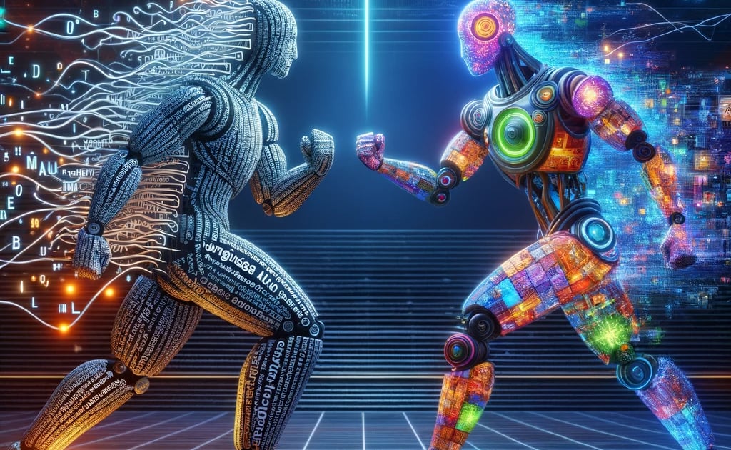 LLM vs. LVM: Text Generation Meets Image Analysis, Language Processing ...