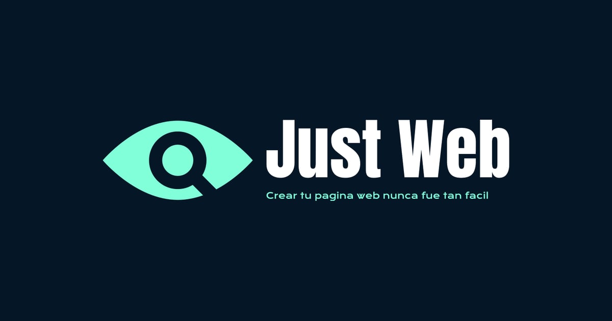 Crea tu pagina web | Just Web - Crear tu pagina web en Google nunca fue tan facil