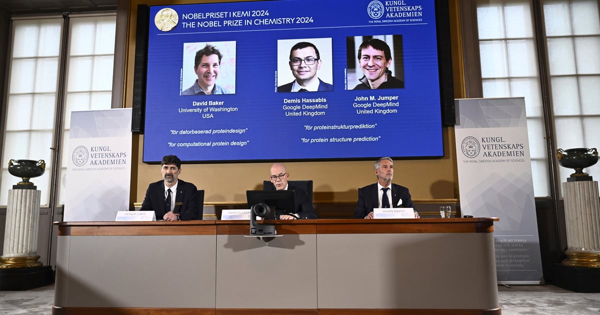 AI Researchers Win 2024 Nobel Prize in Chemistry for Groundbreaking ...