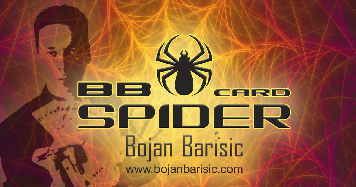 BB Card Spider 2.0 by Bojan Barisic | BB Magic - Original Magic Effects ...