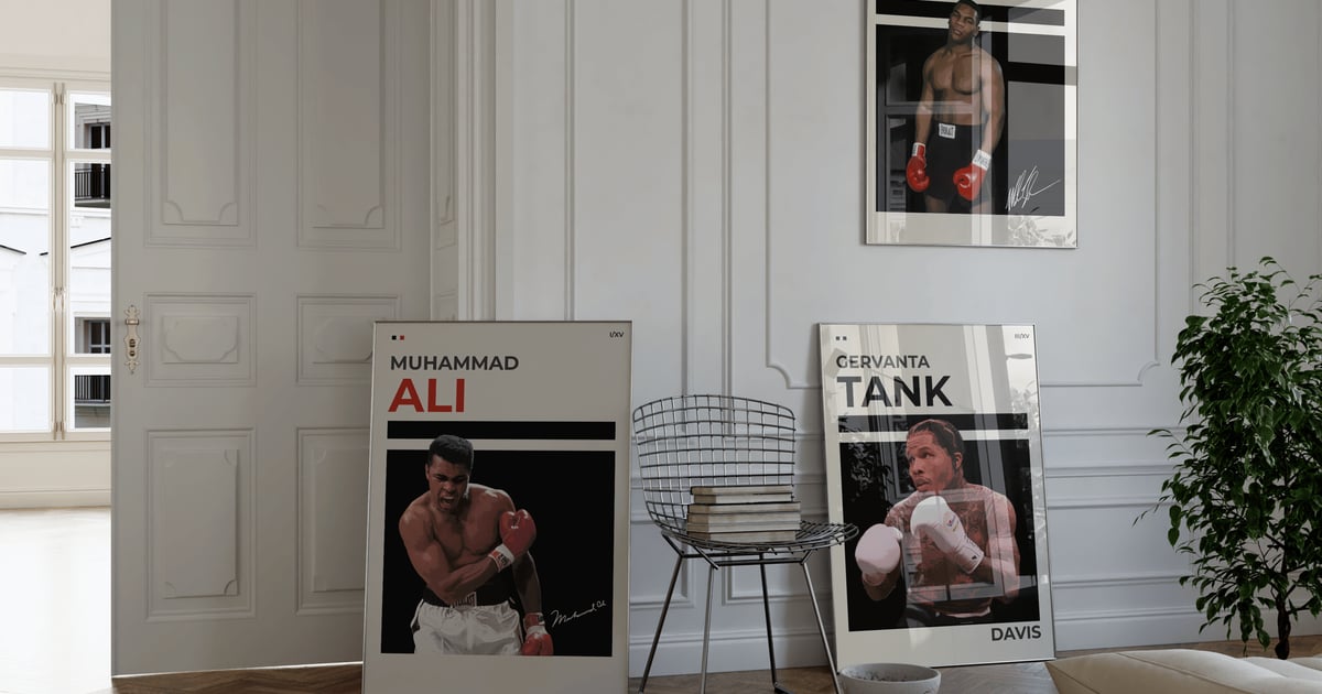 Exclusive Boxing Posters & Wall Art Collection | Boxer Blitz