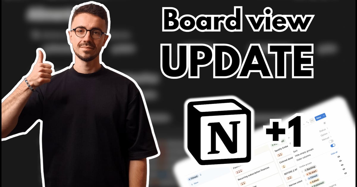 How to Add a Column in Notion Kanban Board Easily | Notionbase