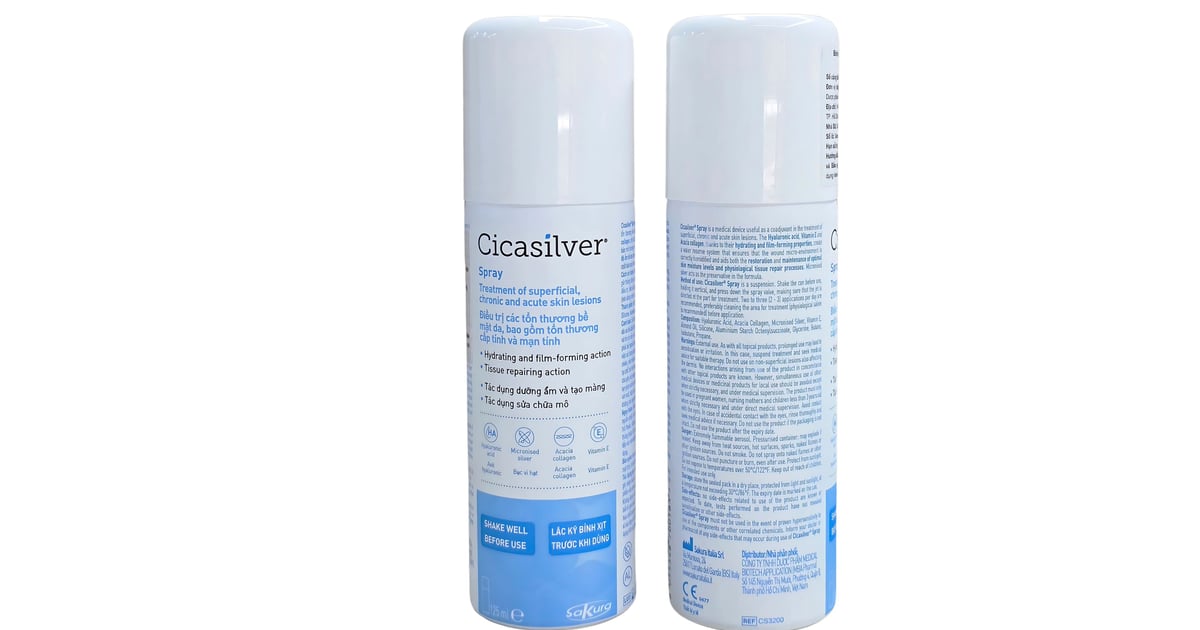 CicaSilver Collagen Spray for Wound Healing | Cicasilver