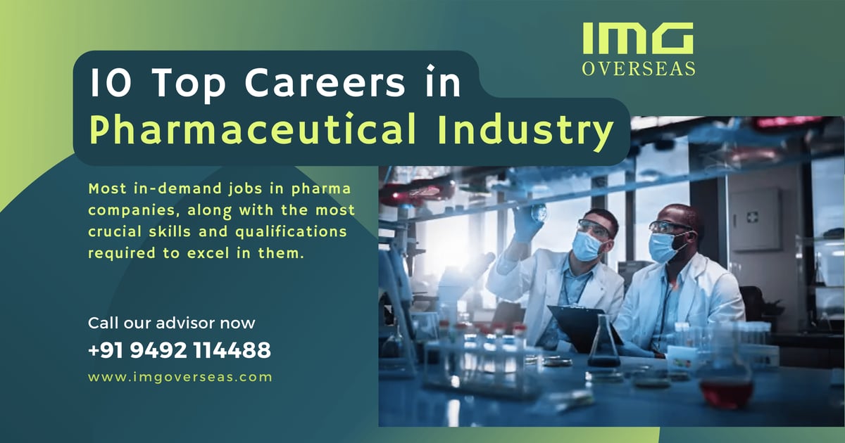 10 Top Careers in Pharmaceutical Industry | IMG Overseas