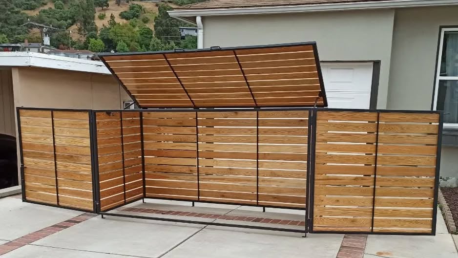 Custom Trash Bin Enclosure: Enhancing Functionality and Aesthetics ...